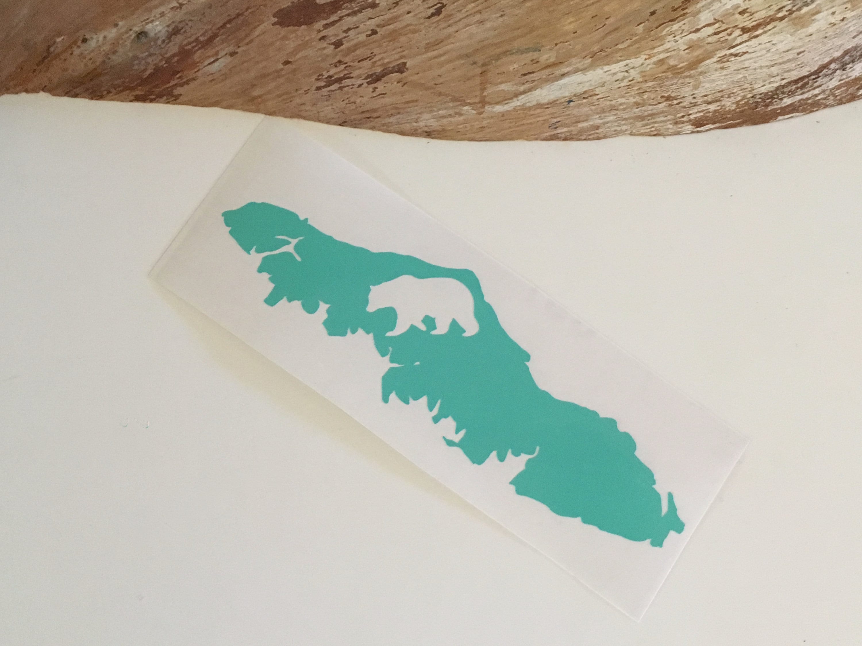 Vancouver Island Decal/ Decal/ Vinyl Decal/ Laptop Sticker/ | Etsy