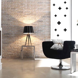 Swiss Cross Decals/ Cross Pattern Wall Decals/ Plus Sign Wall - Etsy