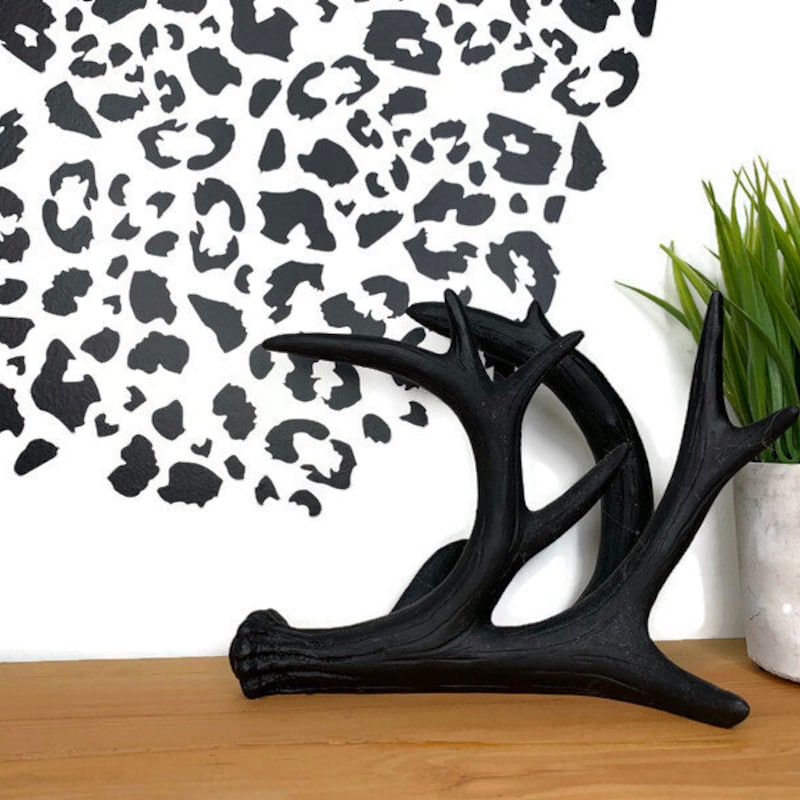 Leopard Print Wall Decal - Etsy UK