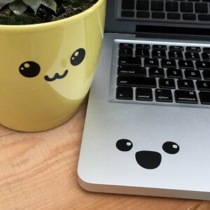 Cute Faces Decals/ Kawaii Stickers/ Kawaii Faces Decals/ Cute Faces ...