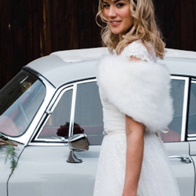 Feather Shrug - Etsy