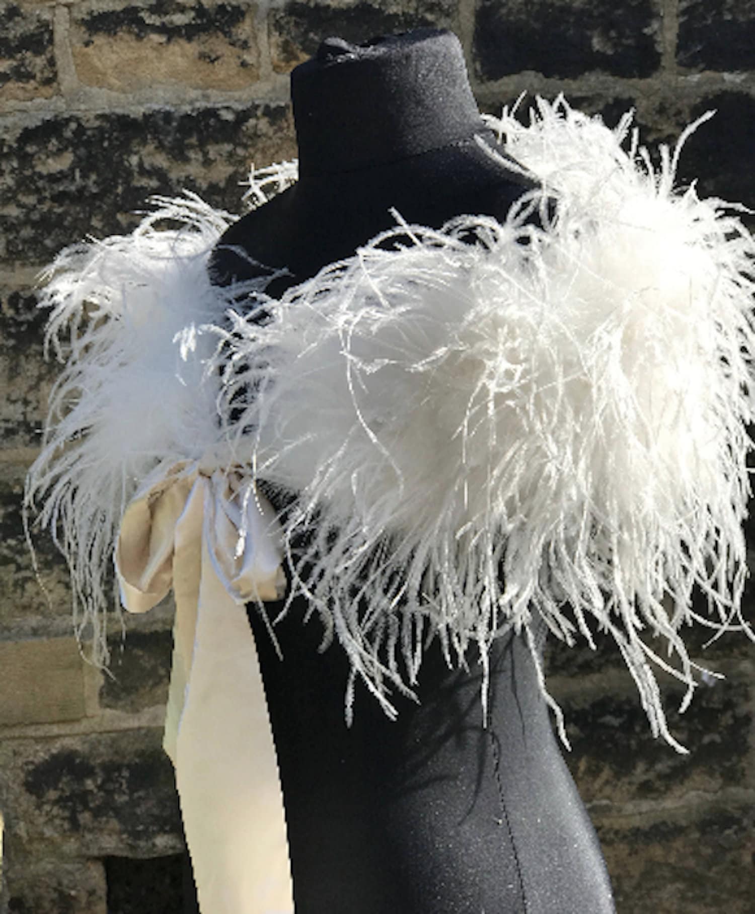 Wedding Shrug Feather Stole Ostrich Feather Bridal Wrap - Etsy