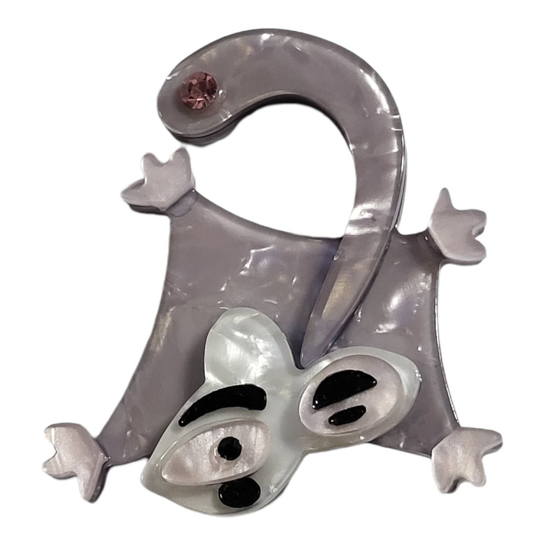 New Handmade Acrylic Sugar Glider Pin Brooch - Etsy