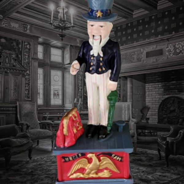 Uncle Sam Bank - Etsy