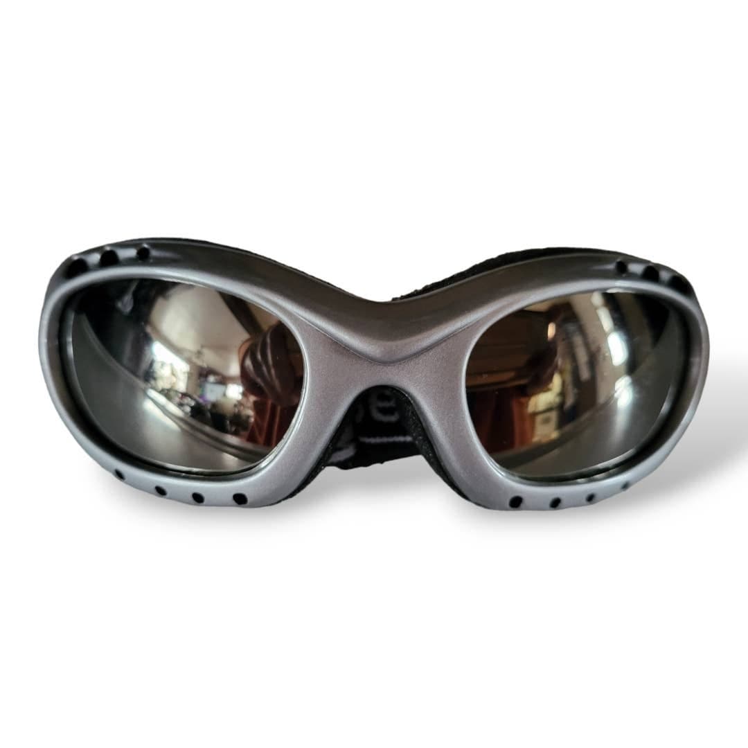 New With Bag Silver Goggles / Glasses Stretch Adjustable Strap - Etsy