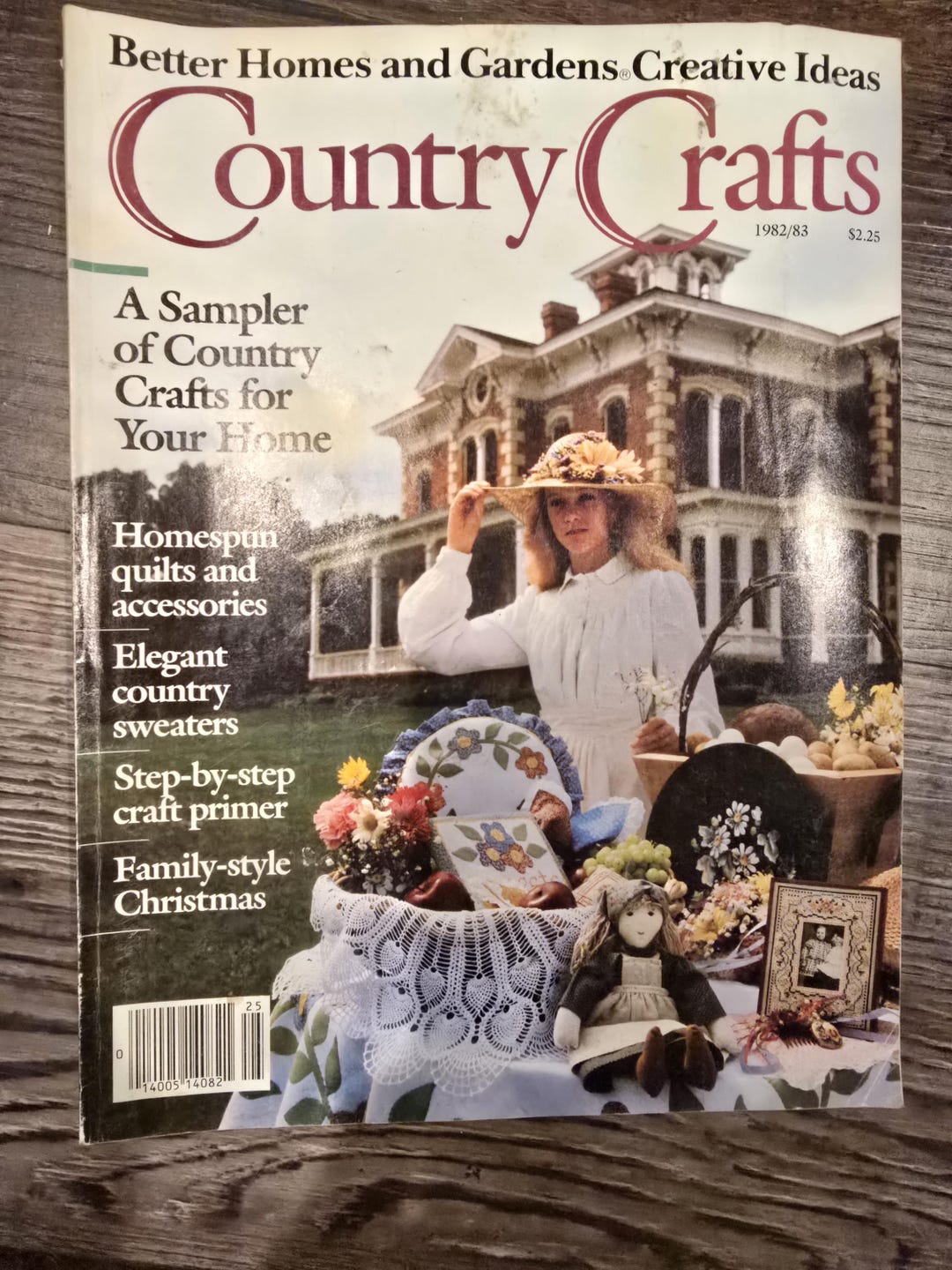 Better Homes and Gardens Creative Ideas "country Crafts" 1982/1983 ...