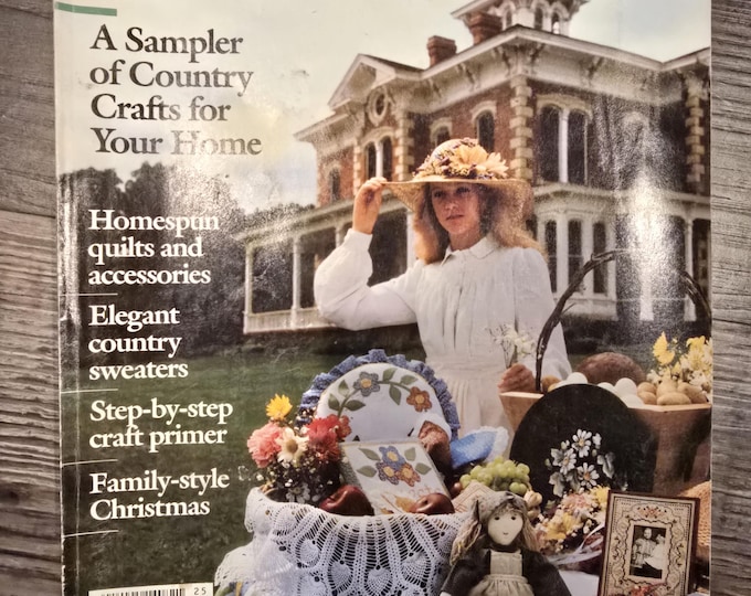 Better Homes and Gardens Creative Ideas "country Crafts" 1982/1983 ...