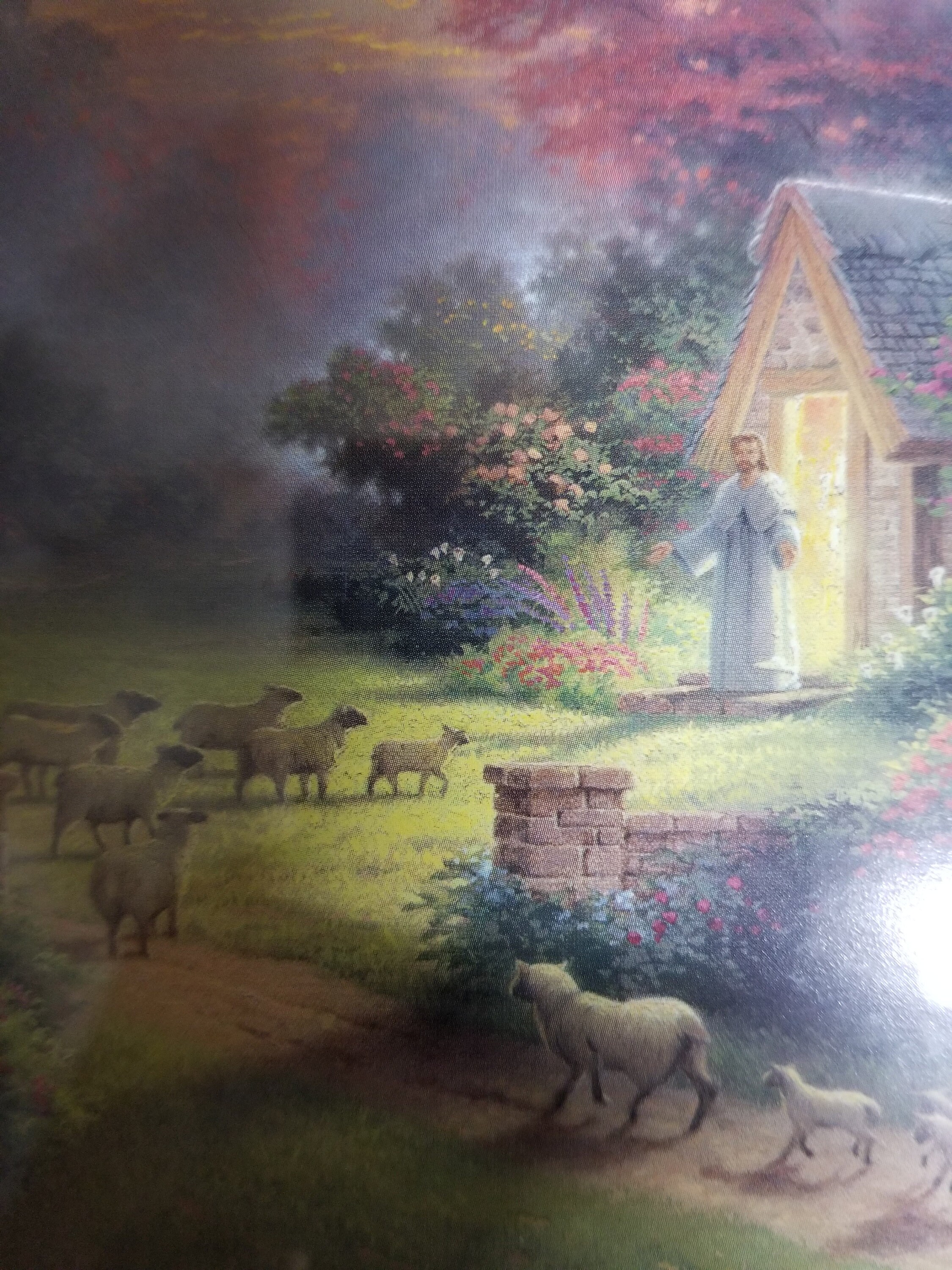 Thomas Kinkade "the Good Shepherds Cottage" Print, an AVON Exclusive ...