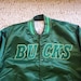 Milwaukee Bucks Vintage Satin Starter Jacket L Rare NBA 90s All Green ...