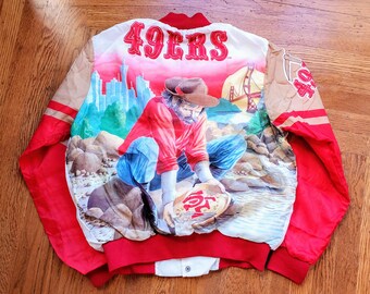 49ers Chalk Line Jacket - Etsy