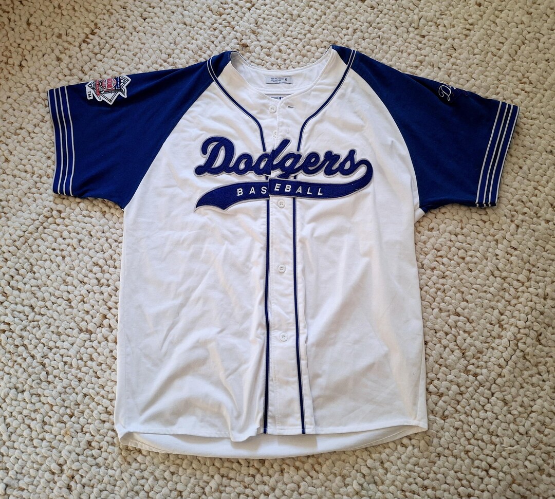 Los Angeles Dodgers Vintage Starter Jersey XL Rare Cursive 90s ...