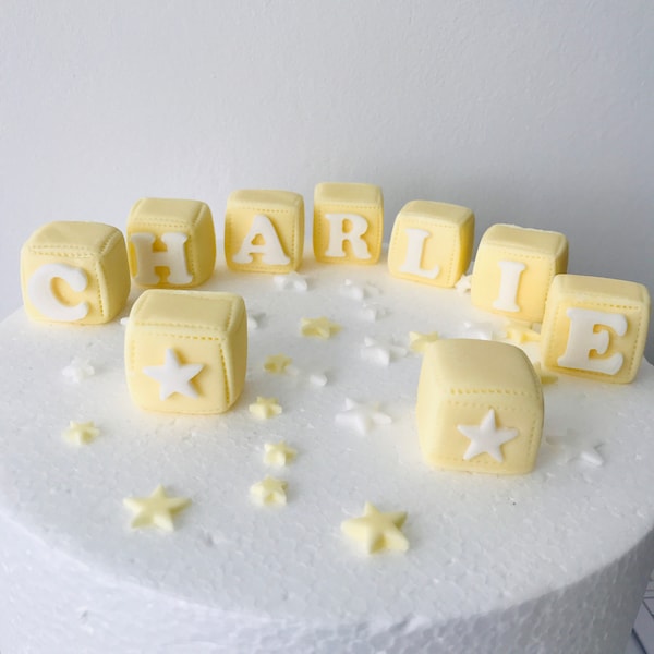 Letter Blocks - Etsy UK