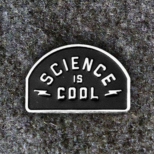 Science is Cool Enamel Pin - Etsy