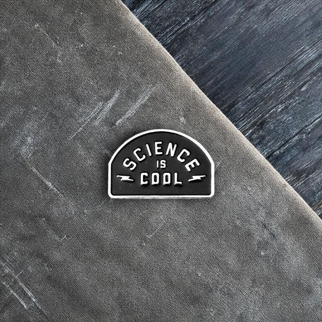 Science is Cool Enamel Pin - Etsy