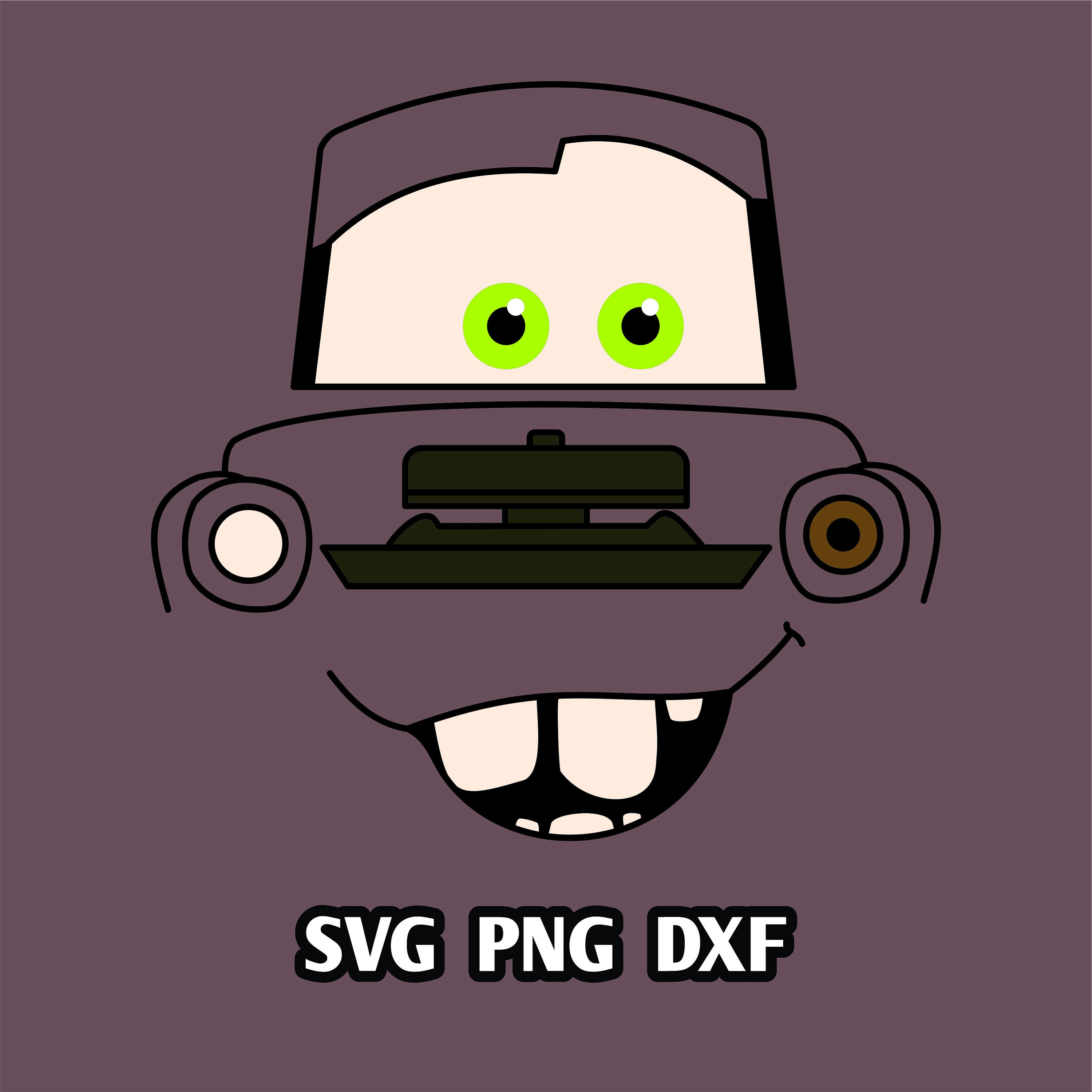 SVG Car Face - Etsy