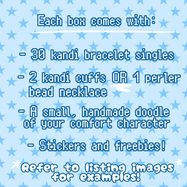 Comfort Character Kandi Box!! - Etsy