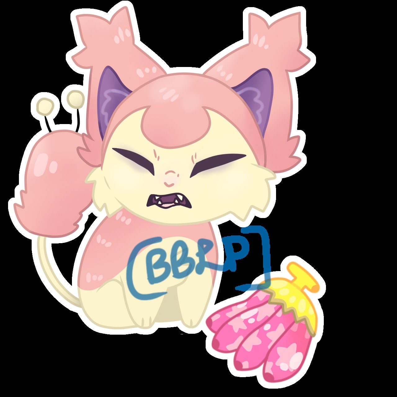 Skitty Pokémon Acrylic Keychain - Etsy