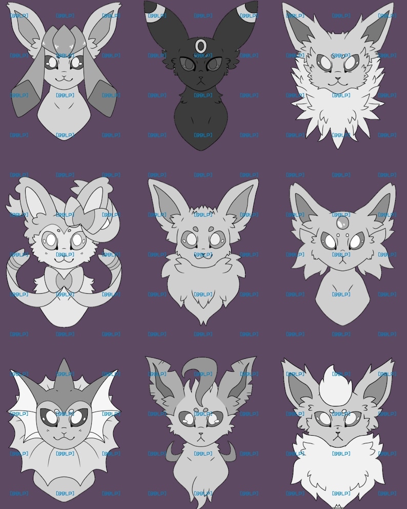 Pay to Use Pokémon Eeveelutions Base Pack! (read Desc!!) - Etsy