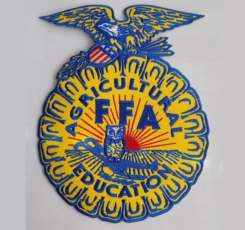 FFA Embroidered Patch - Etsy