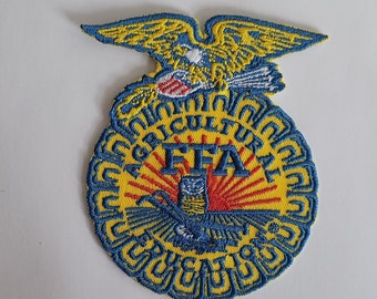 Ffa Lettermans Jacket Patch - Etsy