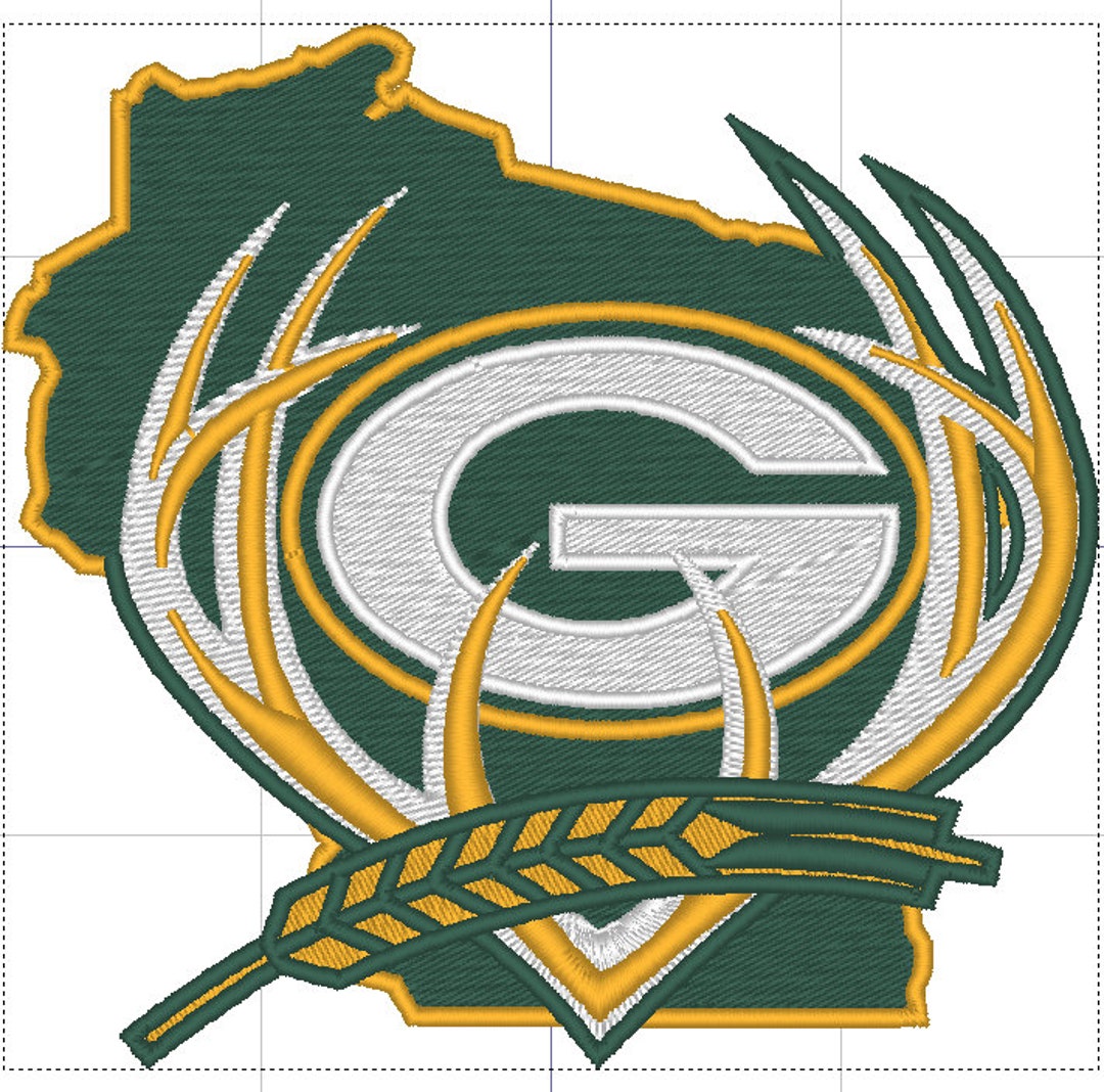 Packers Bucks and Brewers Logo Embroidery Design Machine - Etsy