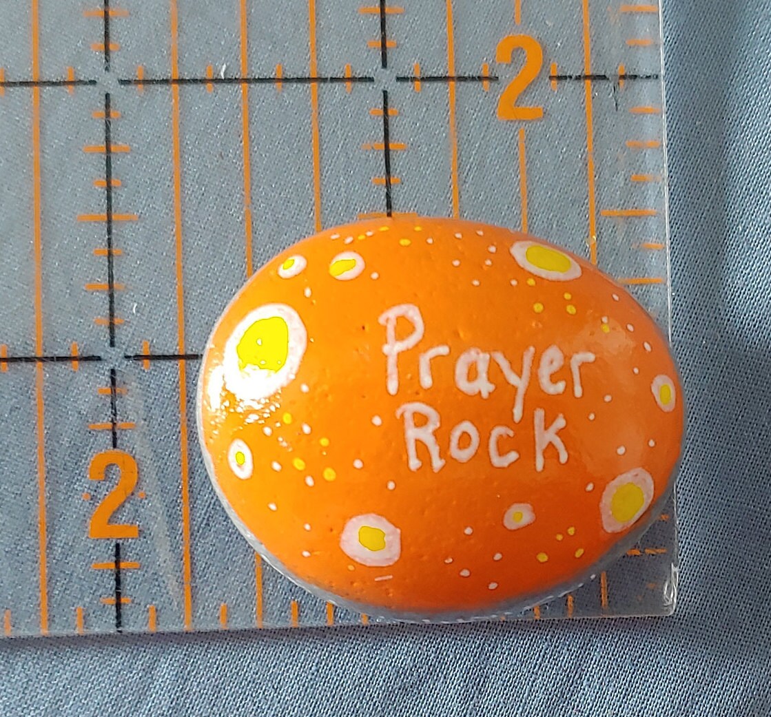 Prayer Rock God of Peace give you peace small painted rock | Etsy