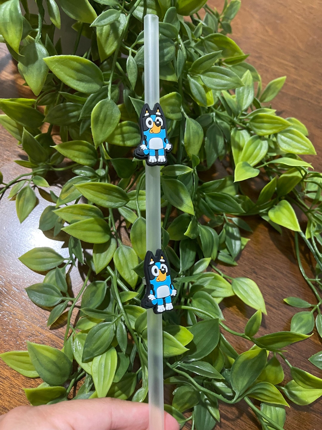 Bluey Inspired Straw Topper, Bluey, Bluey Straw Charm - Etsy Australia