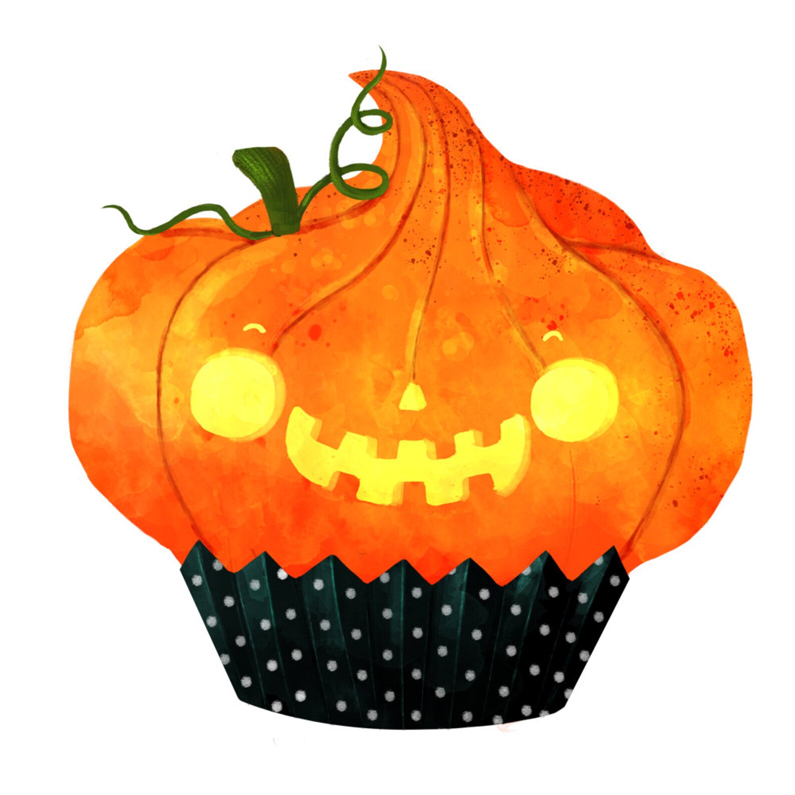 Cute Halloween Clipart Bundle Halloween Black Cat Pumpkins | Etsy