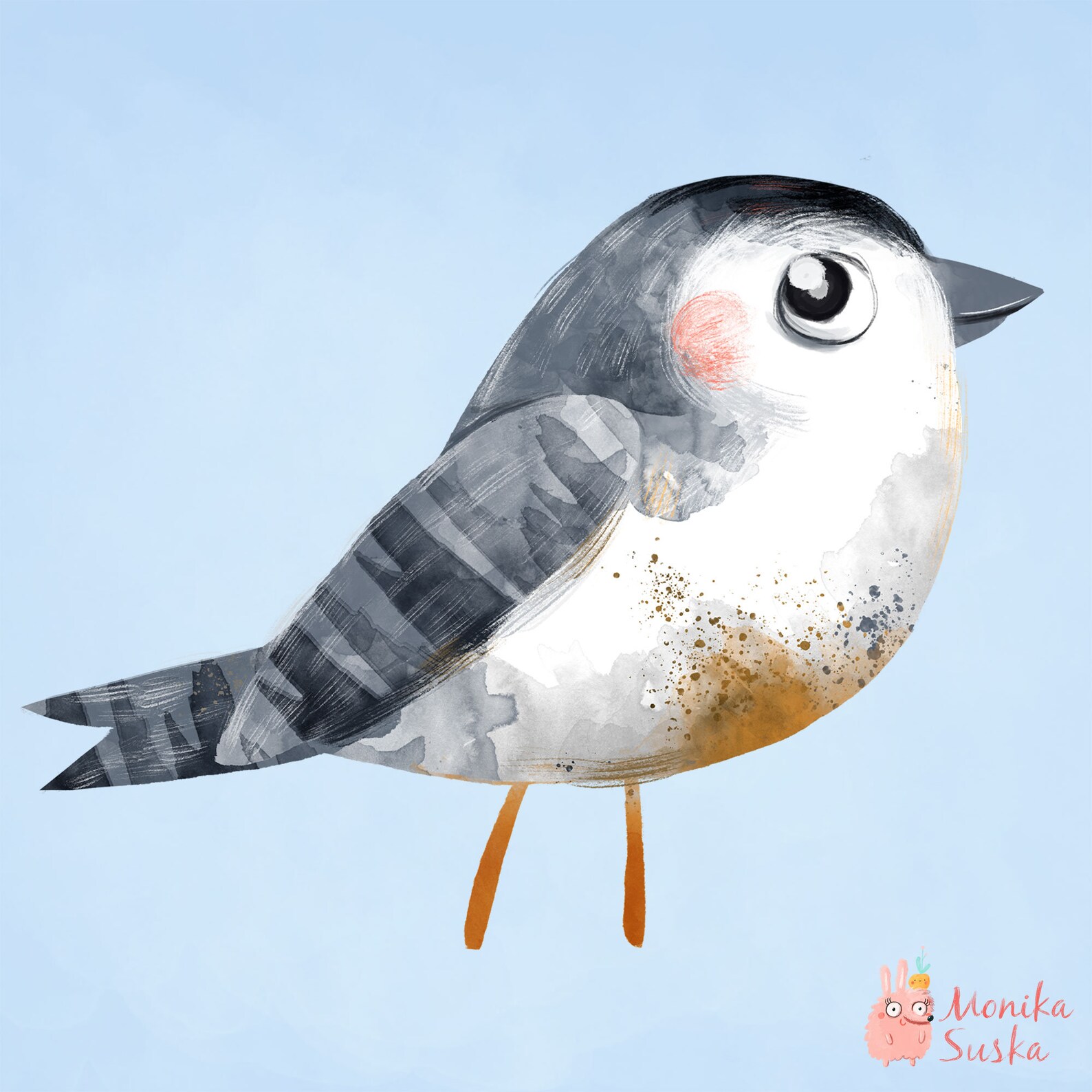 Watercolor Bird Clipart, Birds Clipart, Watercolor Clipart, Digital ...