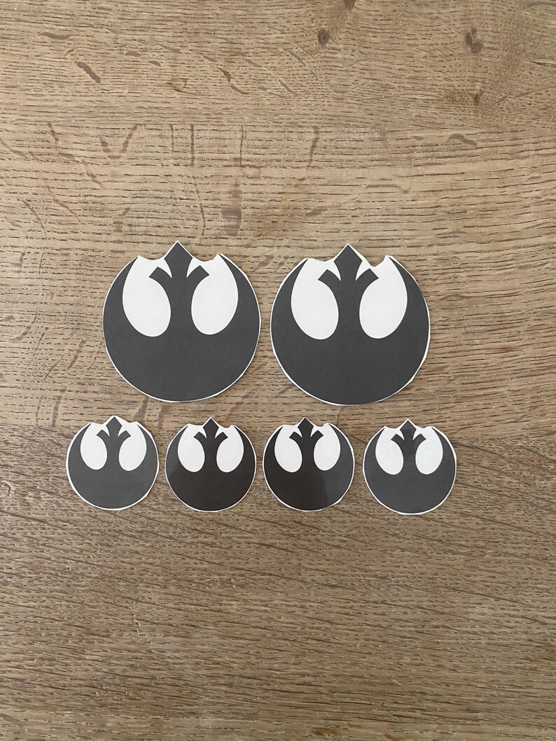 Star Wars Temporary Tattoos: Rebel, Empire, First Order - Etsy
