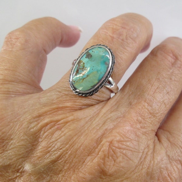 Genuine Turquoise Ring - Etsy