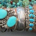 Navajo Turquoise Cuff Bracelet925 Sterling Silver Turquoise Cuff ...
