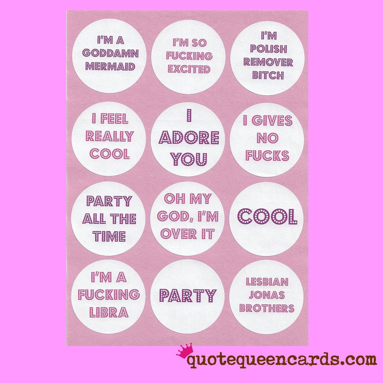 Paper Drag Race Adore Delano Sticker Pack Bumper Stickers Stickers ...