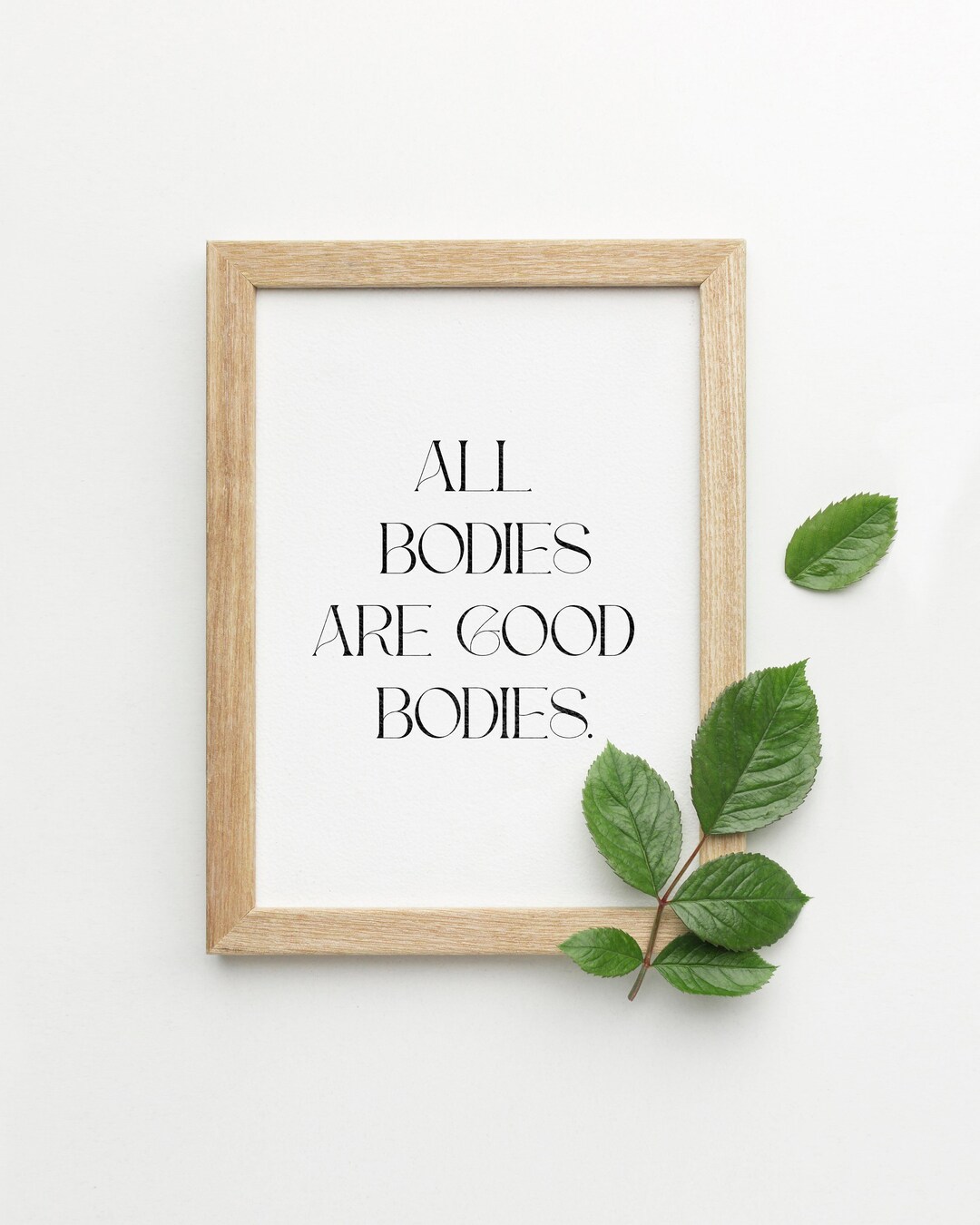 Body Positive Art, Inspirational Wall Art, Printable Art, Self Love ...