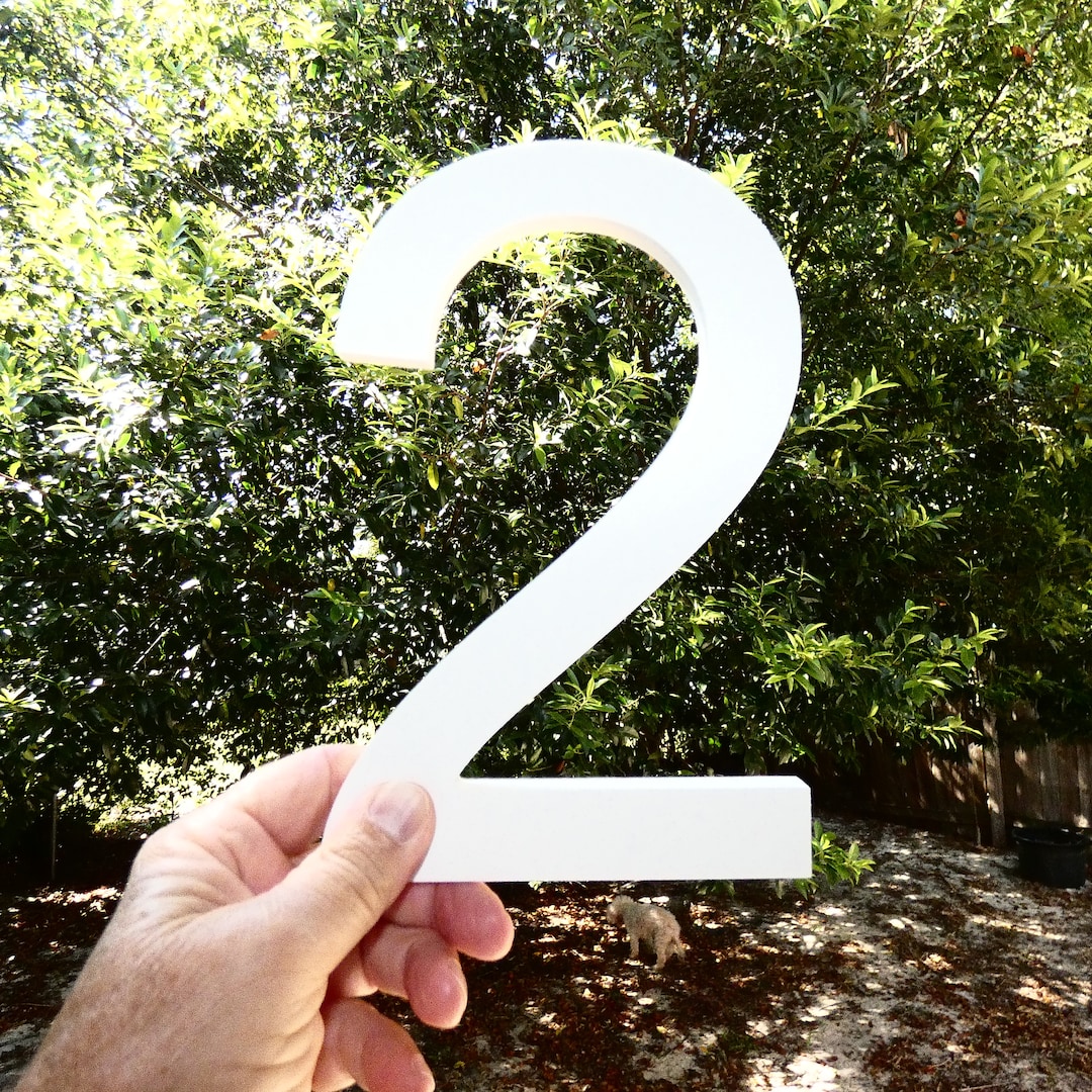 Plastic Letters and Numbers Outdoor Pvc Indoor/outdoor Letters 3D ...