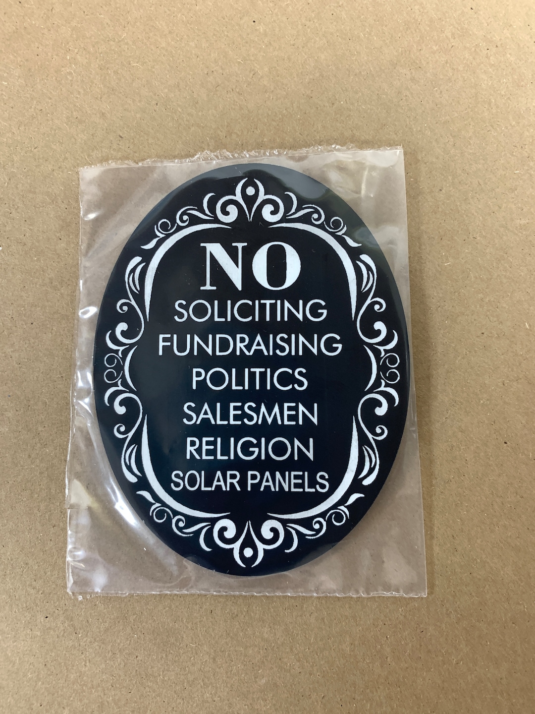 No Solar Soliciting Sign No Solar Panels - Etsy
