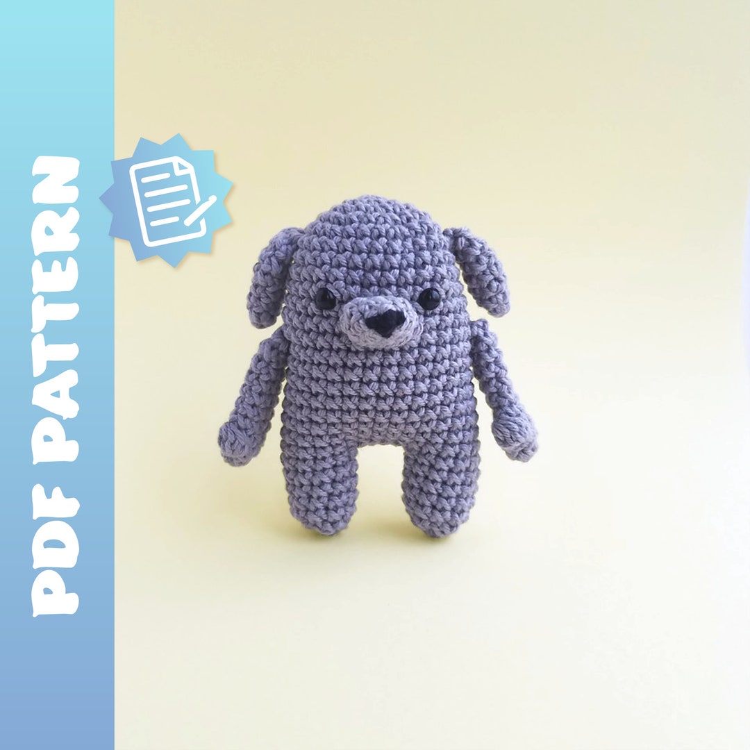 Amigurumi Crochet Mini Dog Pattern - Etsy