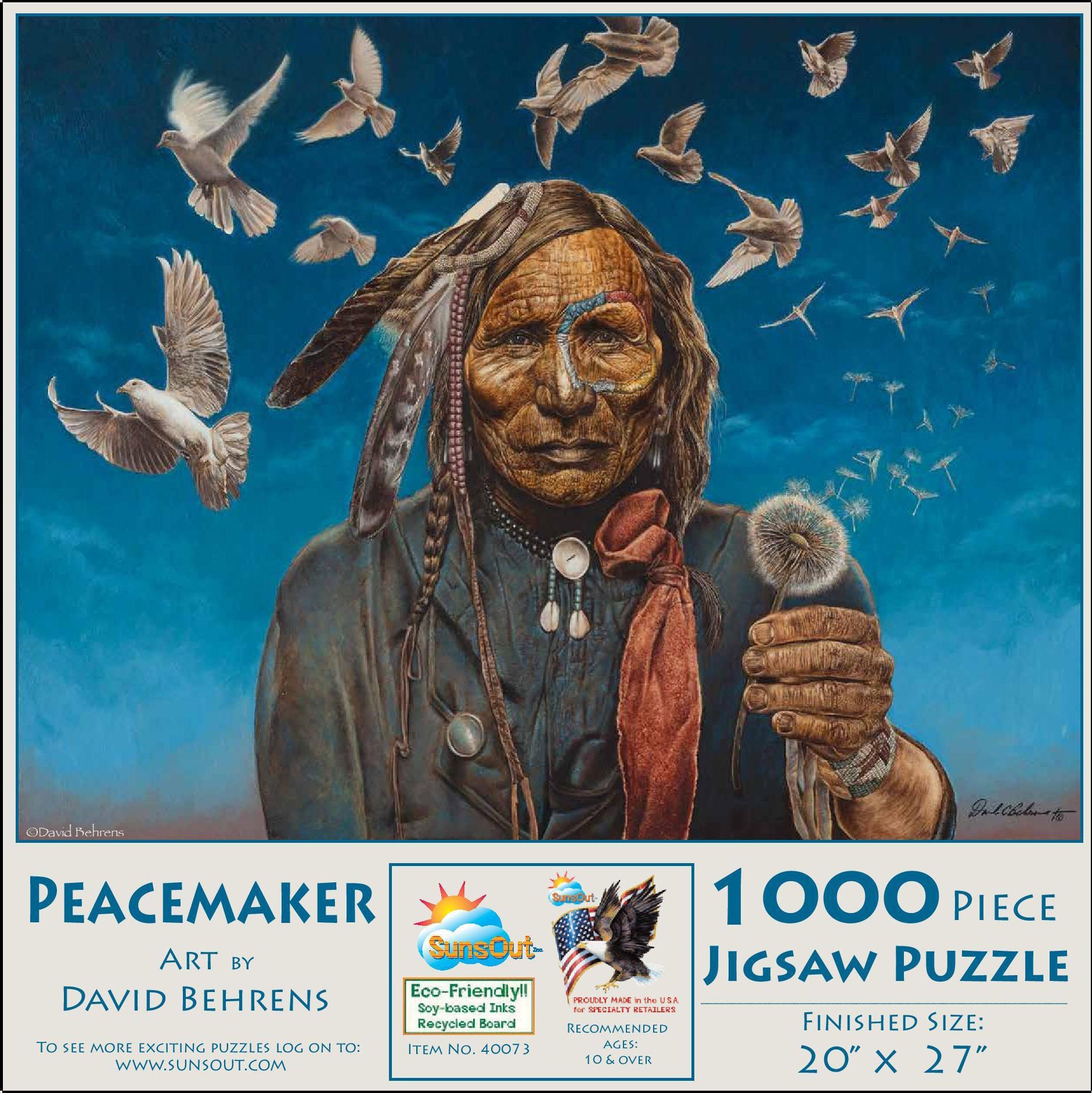 Native American Indian Chief Peace Offering // "peacemaker" Art Print ...
