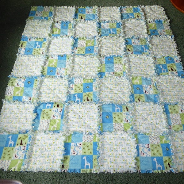 Bear Rag Quilt - Etsy