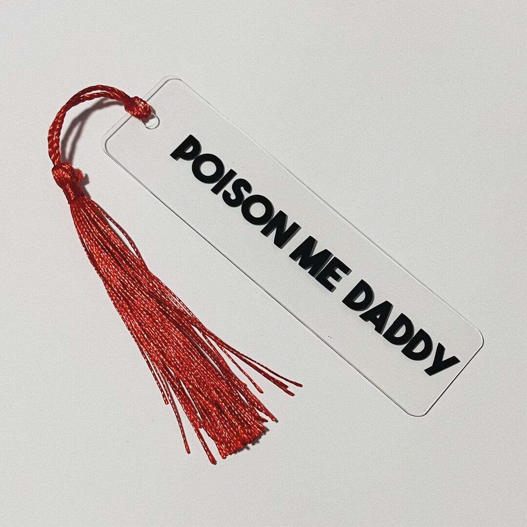 The 1975 Matty Healy Poison Me Daddy Bookmark Bookish - Etsy