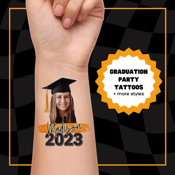 Graduation Tattoos - Etsy