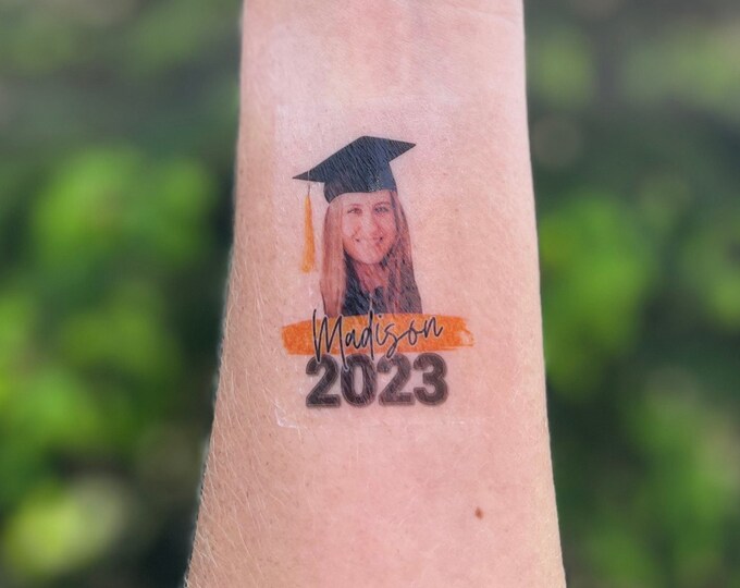 Xo, Fetti 2024 Graduation Temporary Tattoos 48 Foil Styles New Grad ...