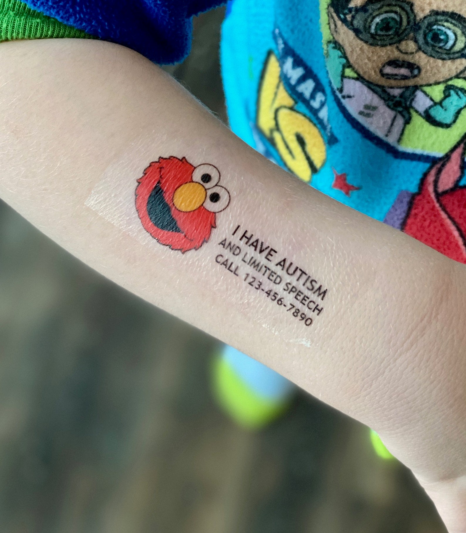 Autism Awareness Temporary Tattoo / Non-verbal / Autistic / | Etsy