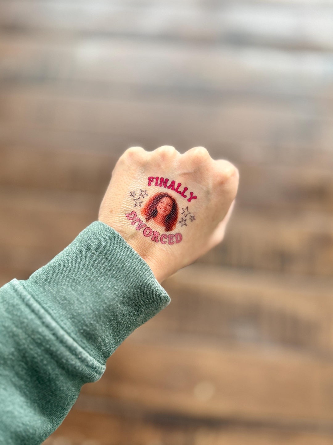 Divorce Party Temporary Tattoos / Divorced / Party Favors / Divorce ...