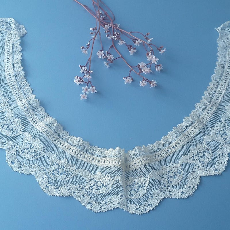 Cream Lace Collar - Etsy