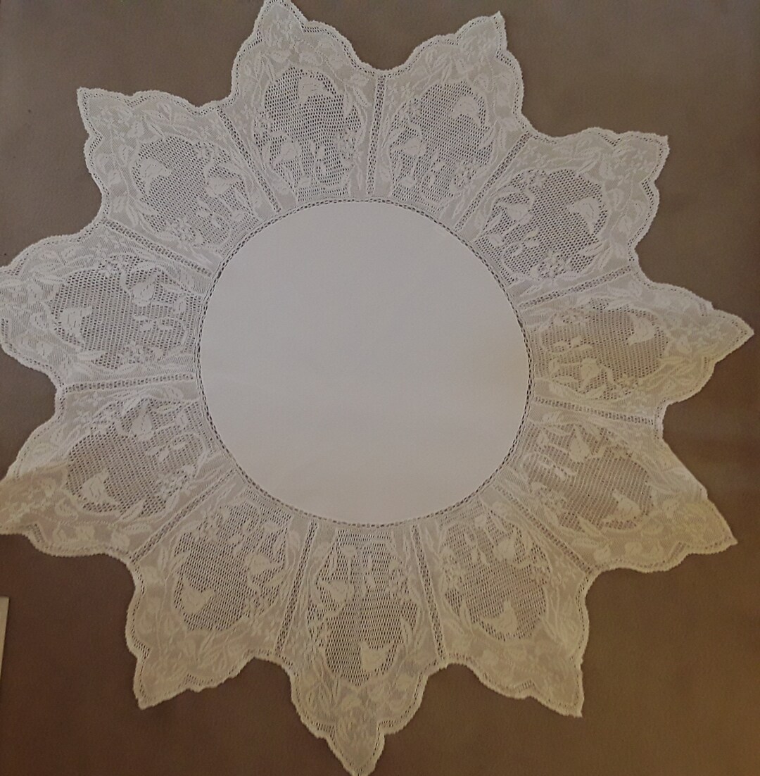 Mary Card Design No.56, Clematis and Robin / Vintage Linen Tea or ...