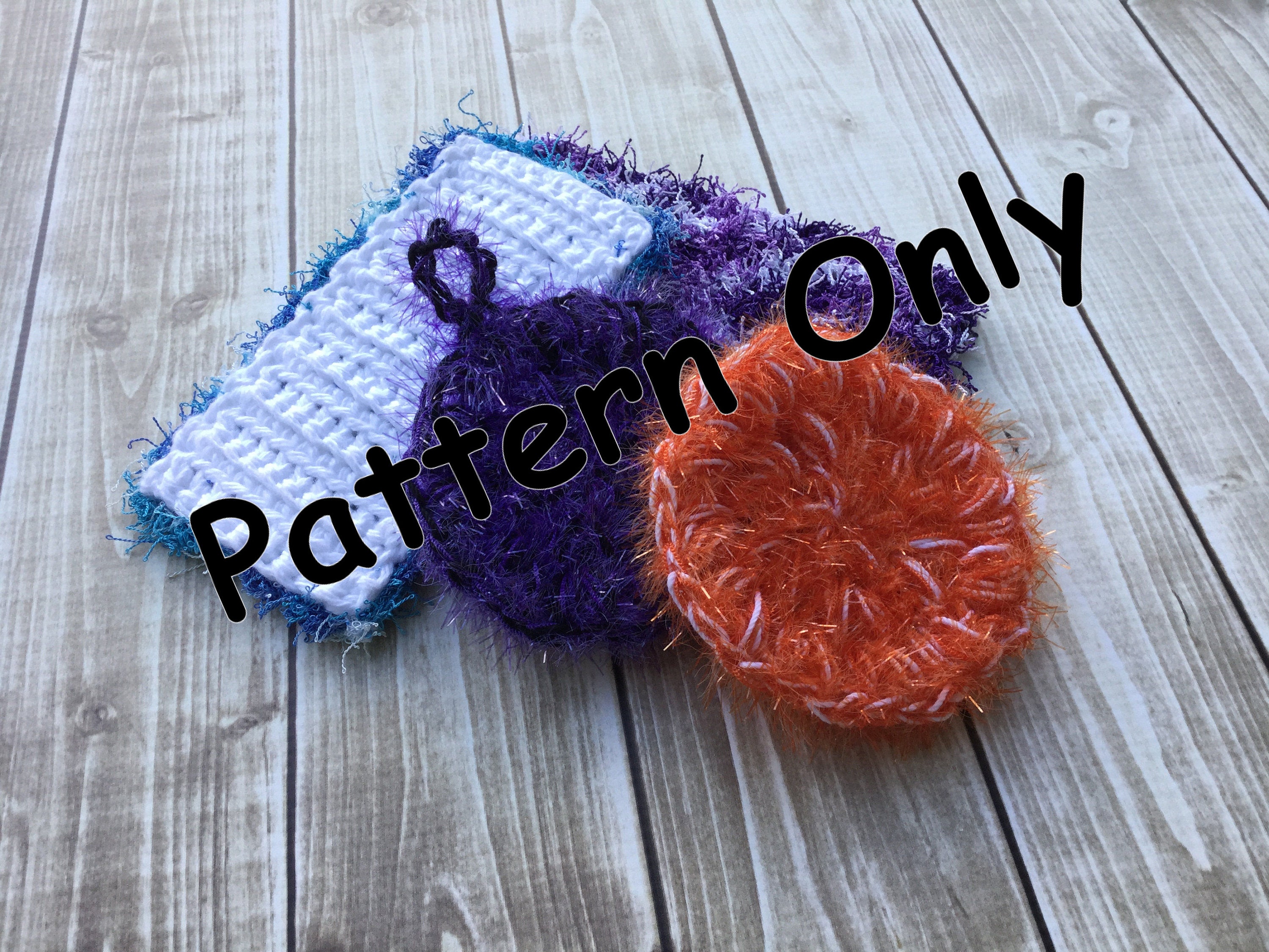 Kitchen Scrubby Duo PDF PATTERN ONLY Kitchen Helper - Etsy