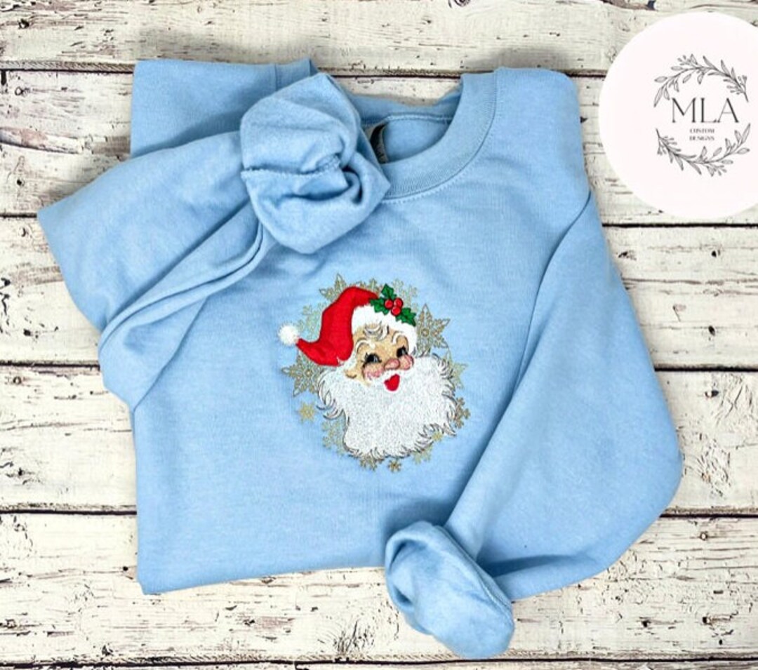 Santa Christmas Sweater, Ugly Christmas Sweater, Funny Gift, Holiday ...