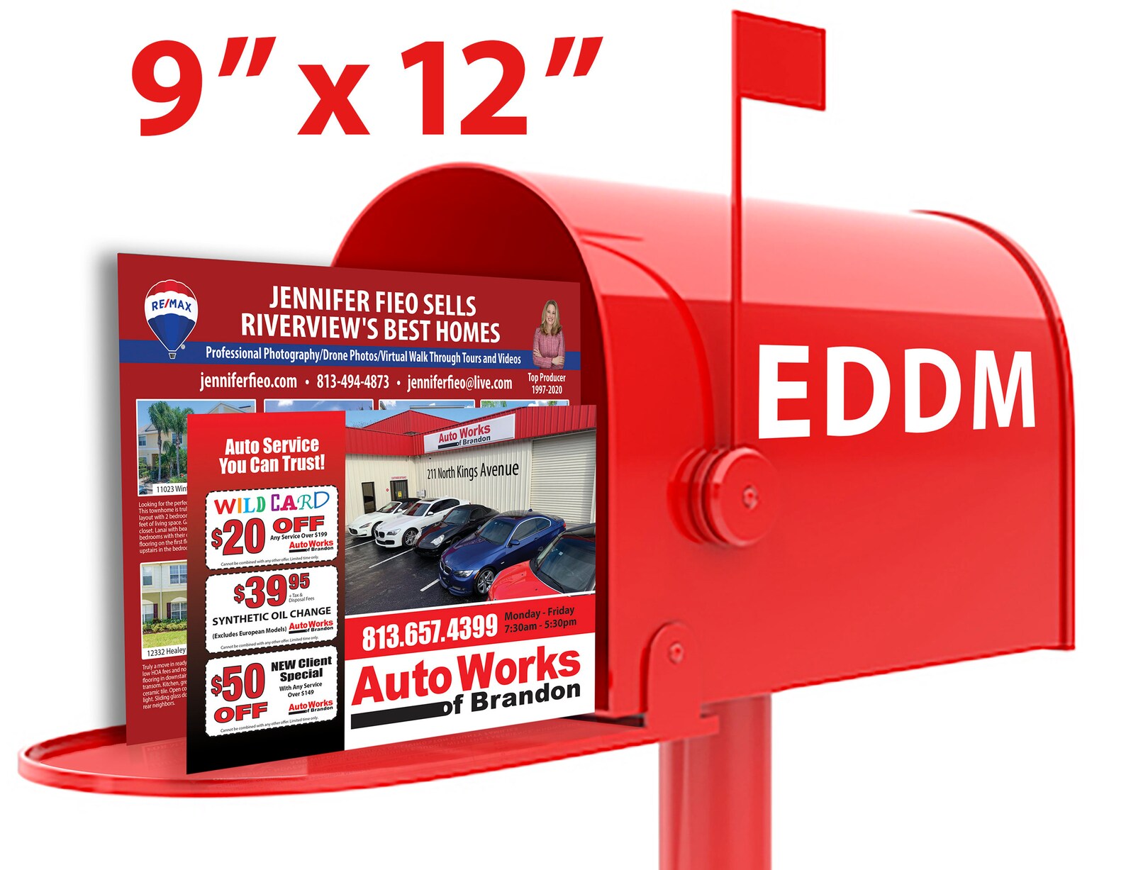 9 x 12 Customized Postcards | Etsy