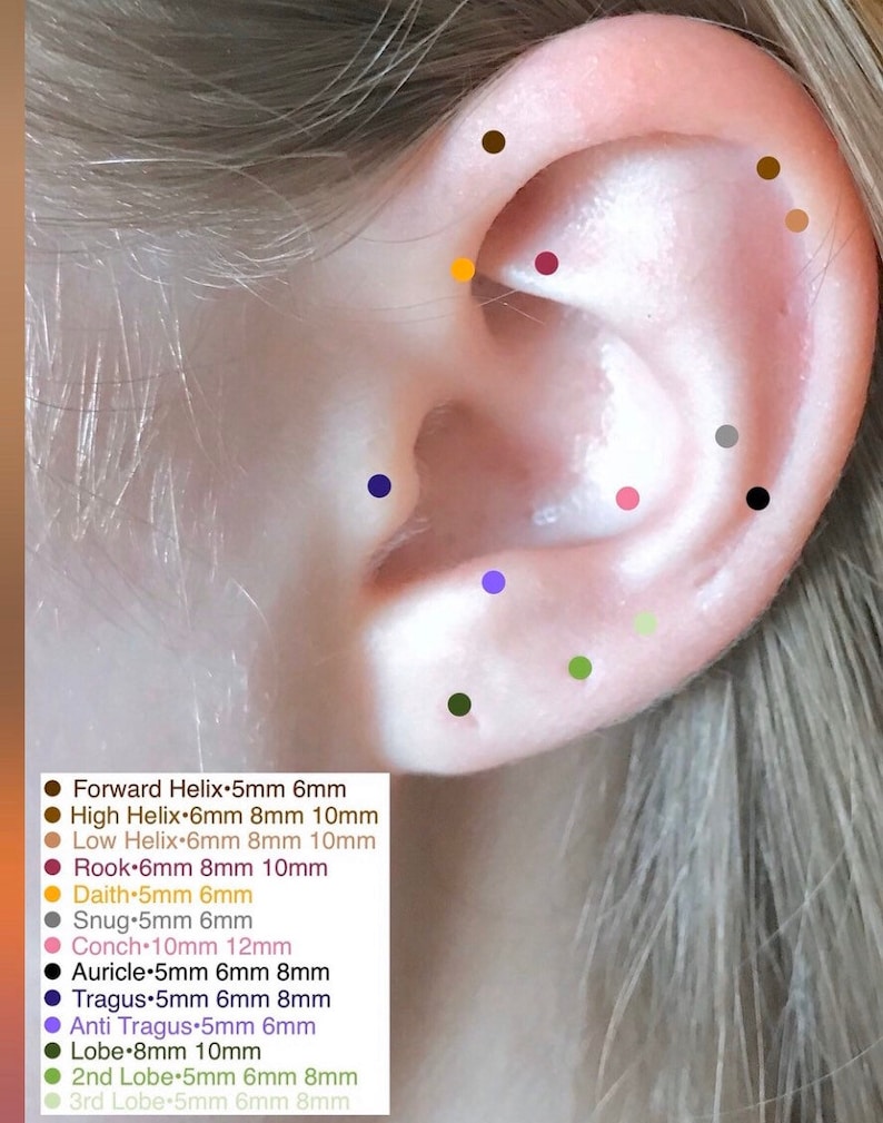 Helix Lobe & Conch Hoop 14k Gold Filled Wire Wrapped - Etsy